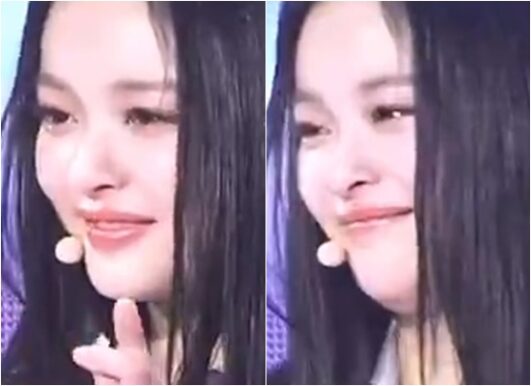 NewJeansハニ、ステージ上で涙.....2日前にビザ問題浮上 [MBC歌謡_] - デバク