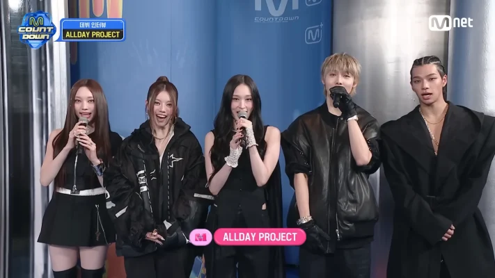 Allday Project、音楽番組初登場！デビュー曲「FAMOUS」披露 - デバク